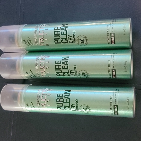 Garnier | Hair | Lot Of 3 Garnier Fructis Pure Clean Dry Shampoo ...